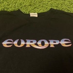 Vintage | Shirts | Vintage Europe Band Tee | Poshmark